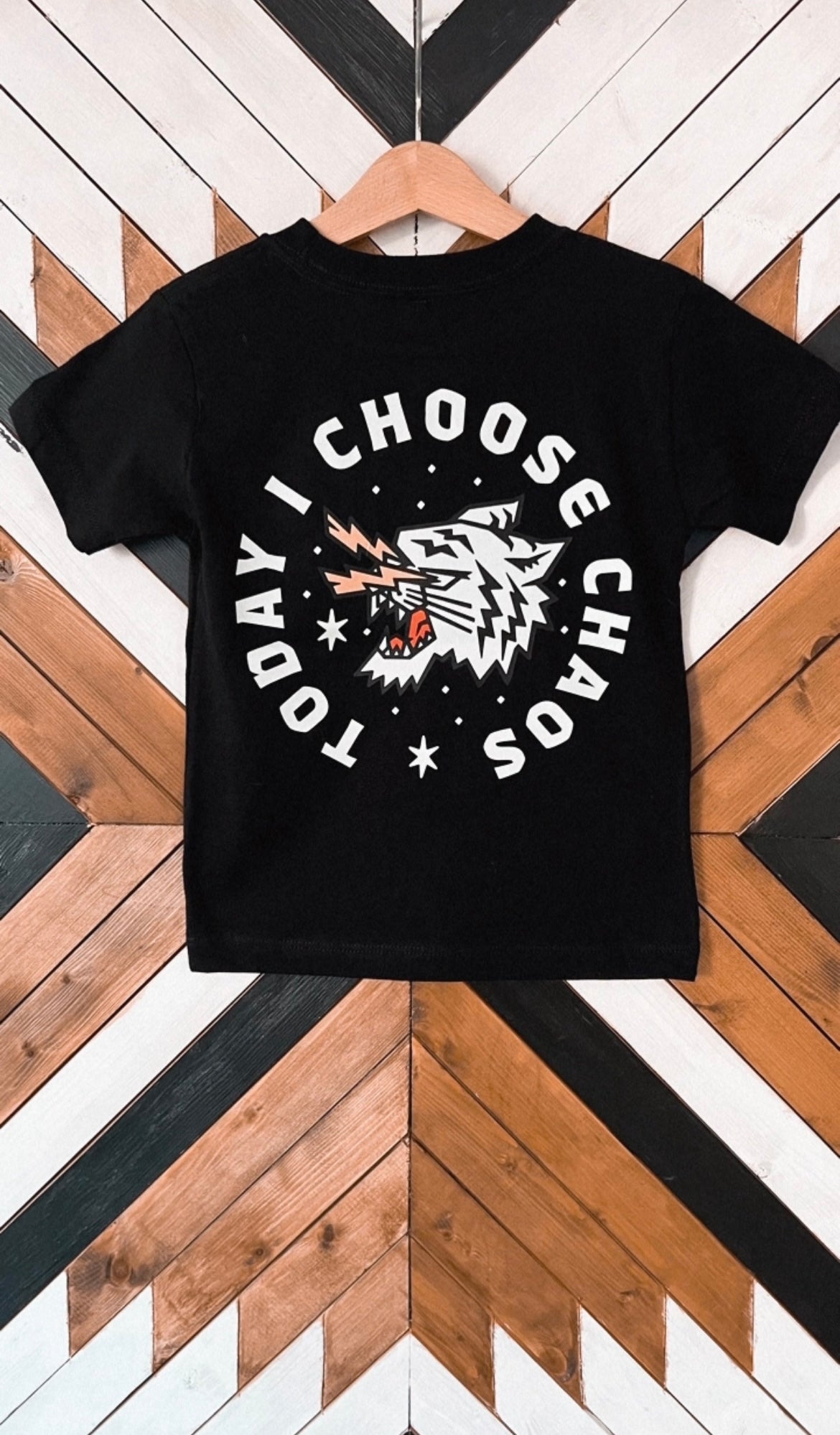 “Today I Choose Chaos” kids Tee – Tattooedmothersclub